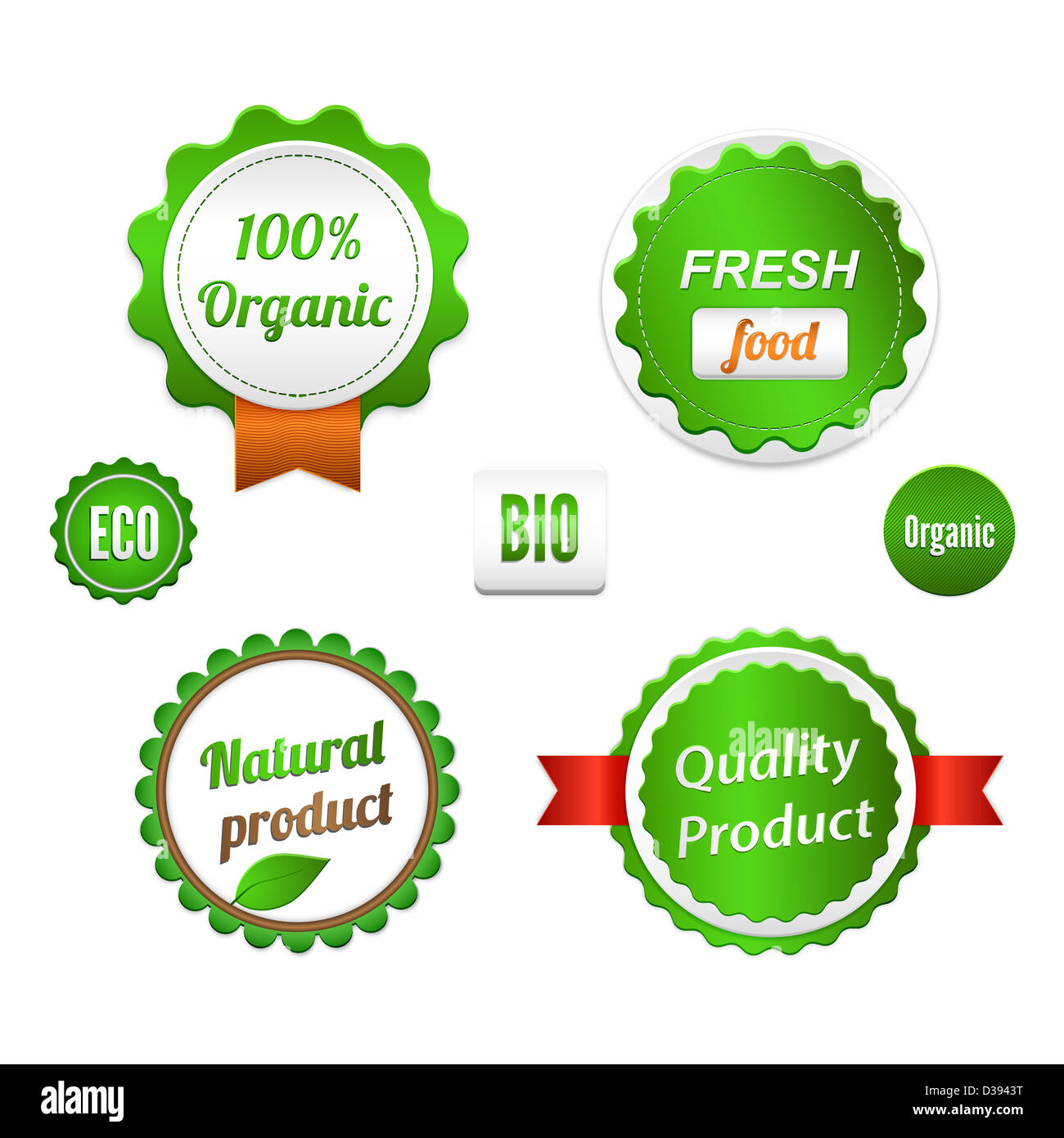 Farm labels organic stickers sticker hi-res stock photography and ...