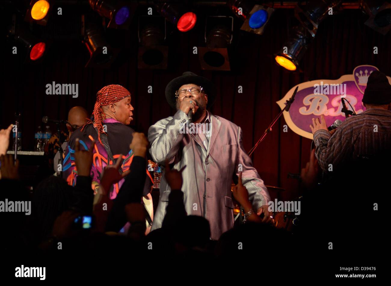 George Clinton on stage for George Clinton and the P-Funk Allstars in ...
