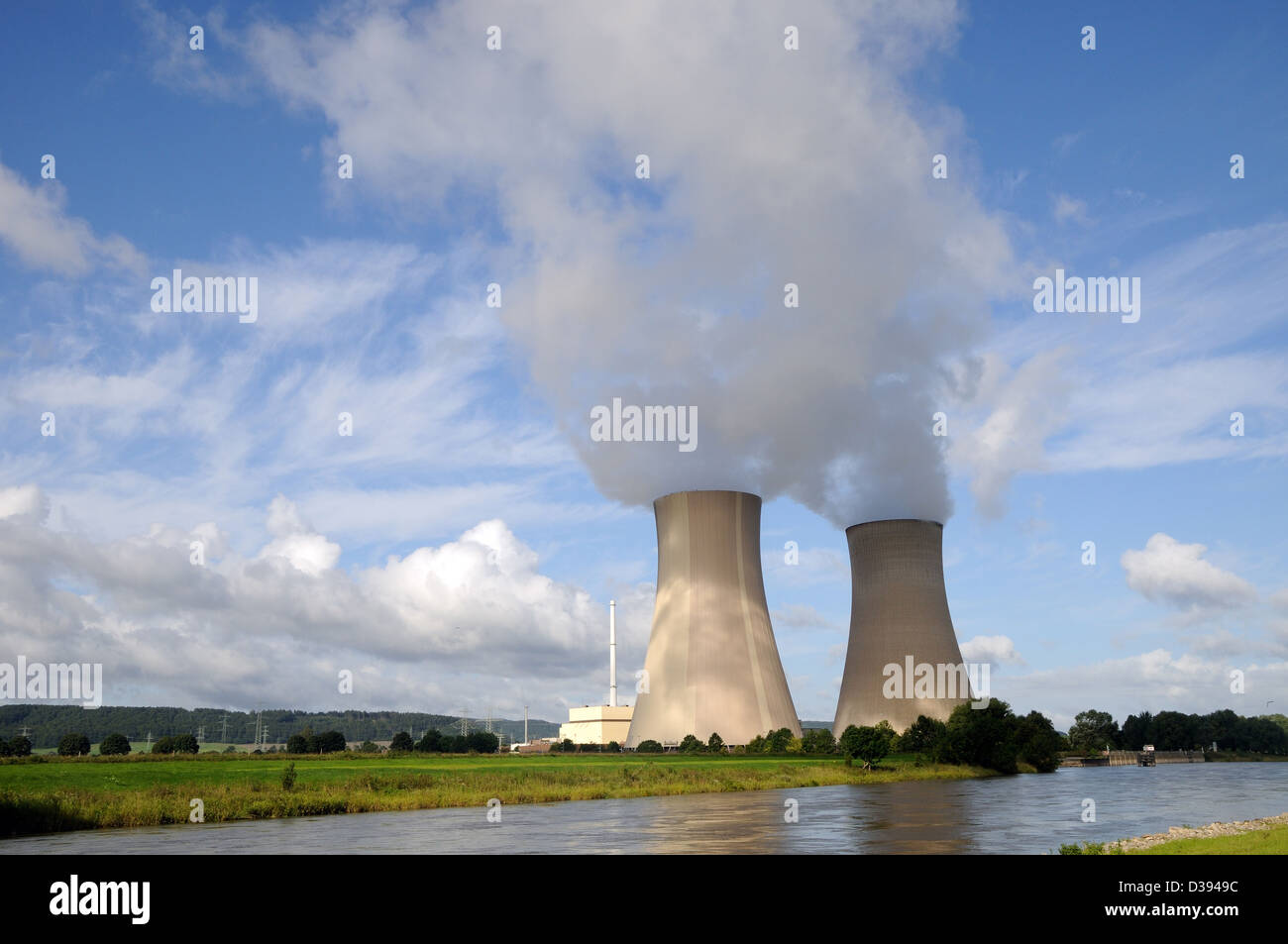 Emmerthal, Germany, the Grohnde Stock Photo - Alamy