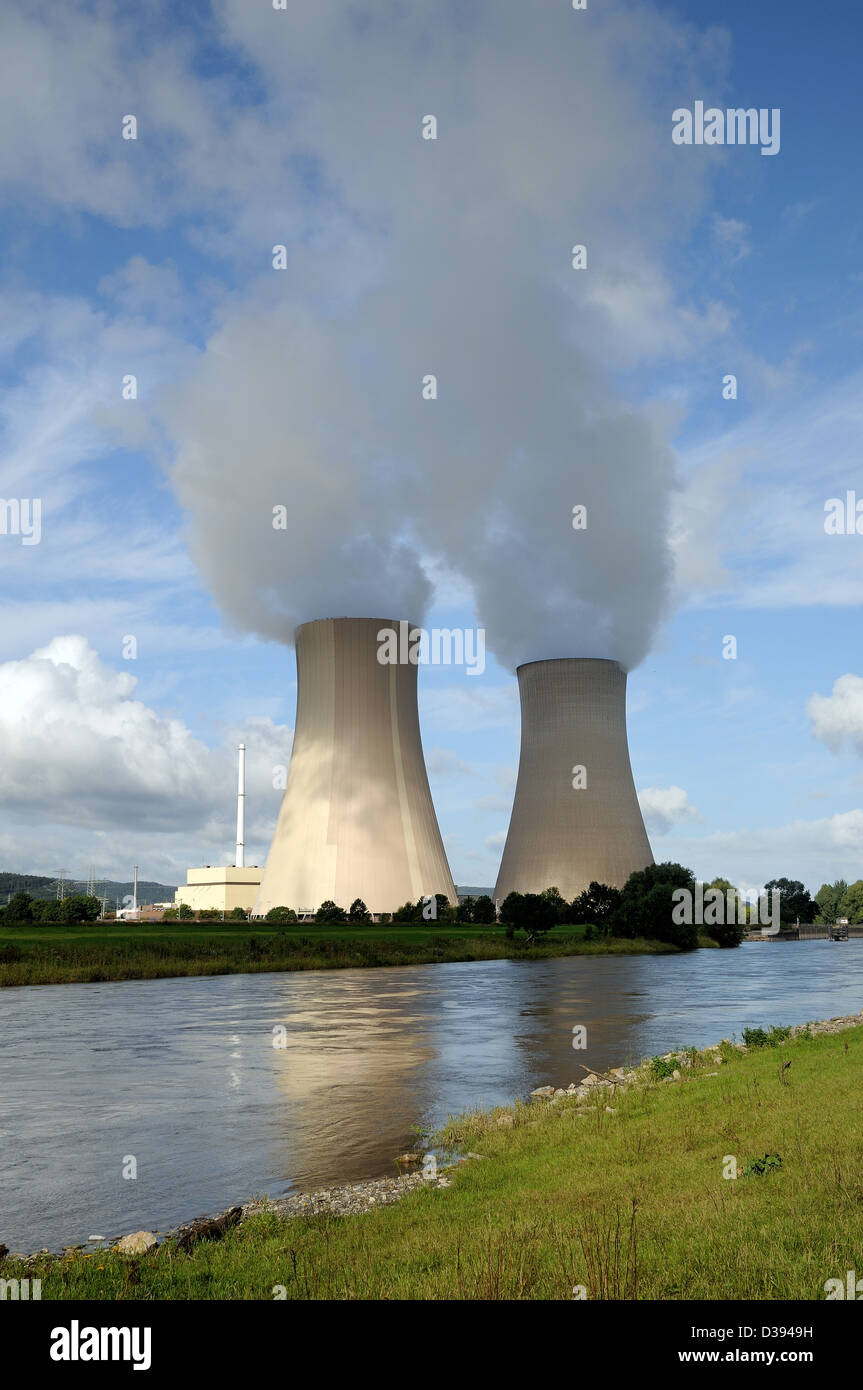 Emmerthal, Germany, the Grohnde Stock Photo - Alamy