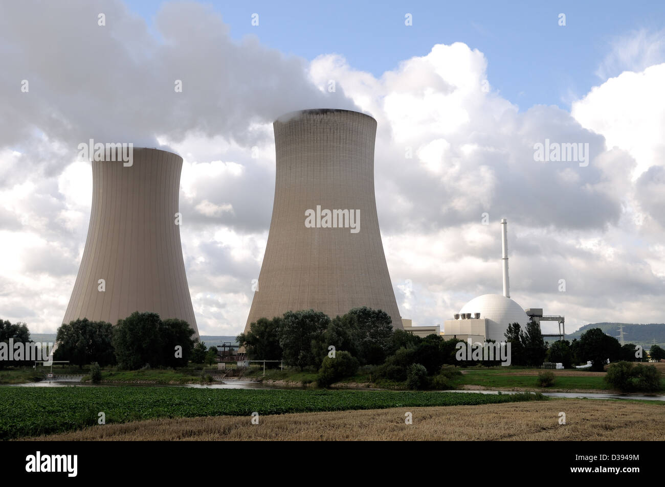 Emmerthal, Germany, the Grohnde Stock Photo - Alamy