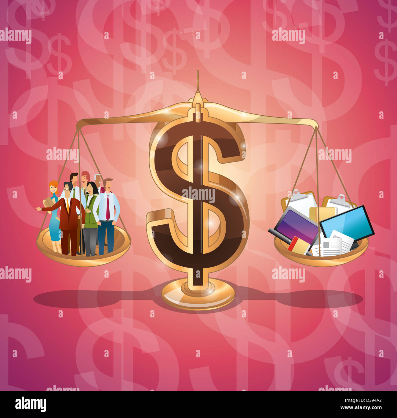 Balancing scale hi-res stock photography and images - Alamy