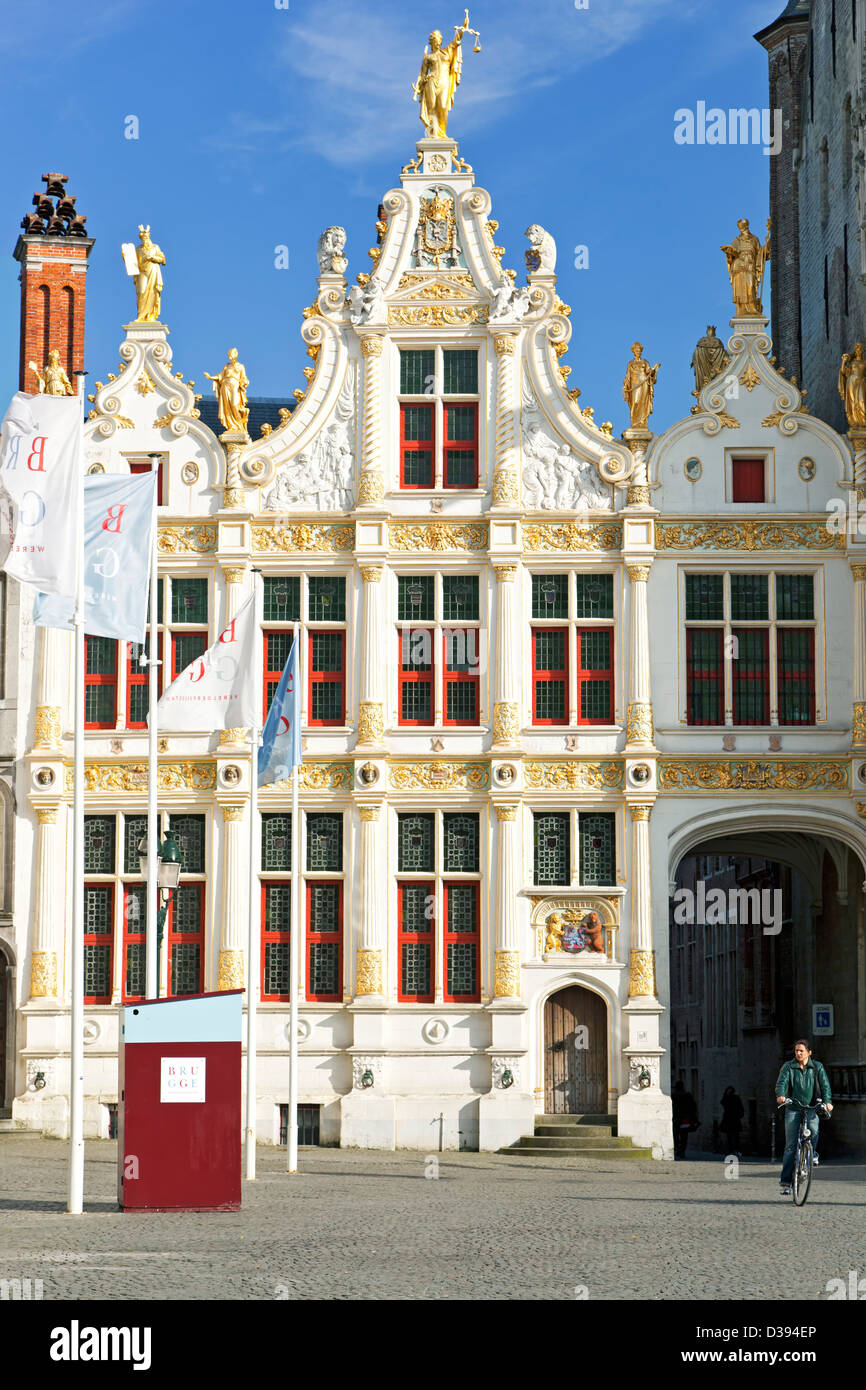 Renaissance Building, Burg Square, Bruges, Belgium Stock Photo - Alamy
