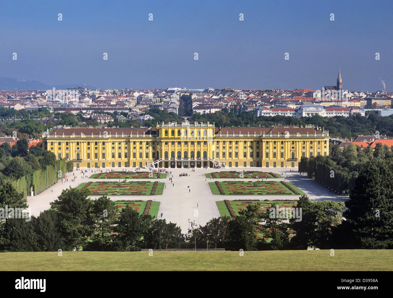 Habsburg summer residence palace hi-res stock photography and images ...