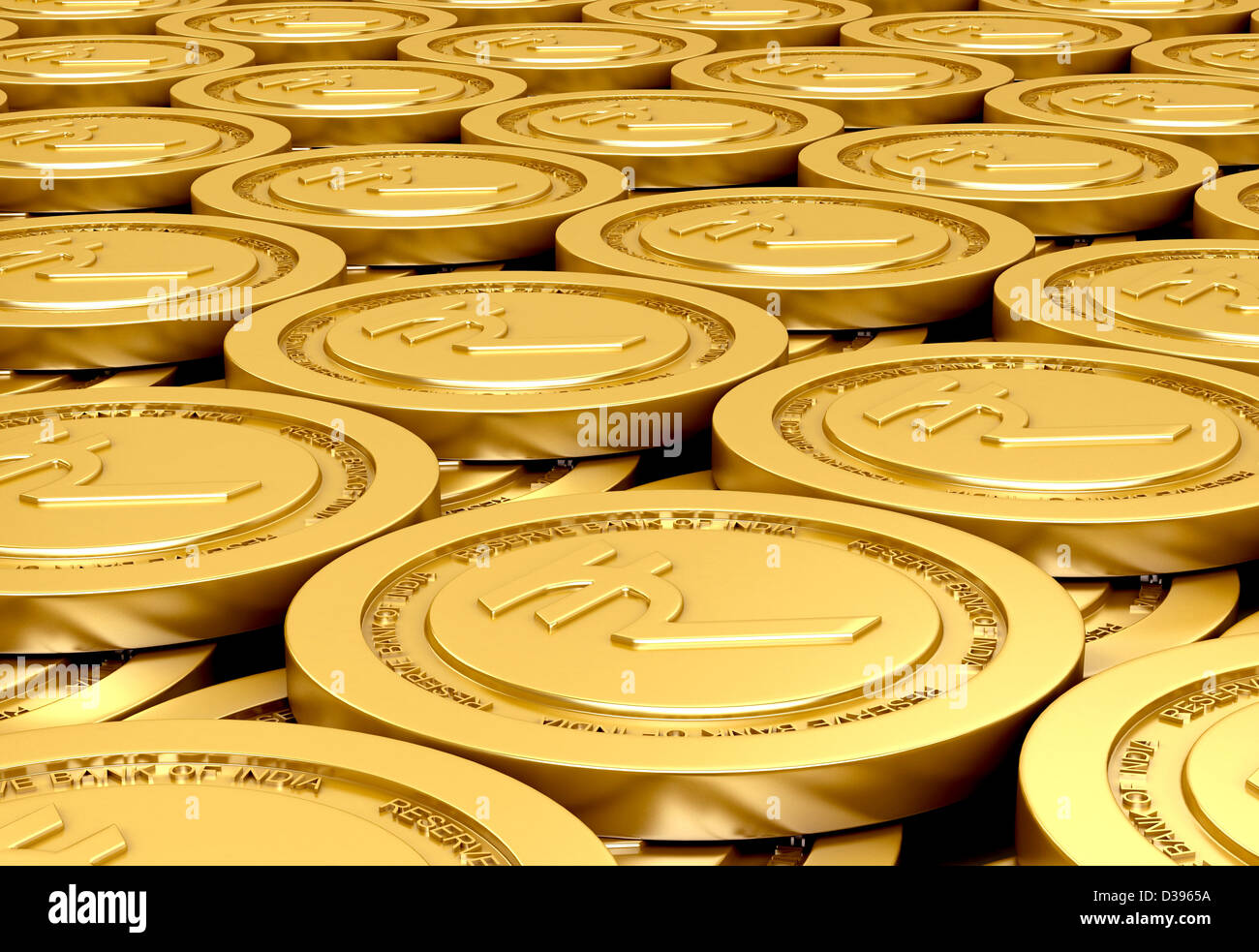 Indian rupee coins hi-res stock photography and images - Alamy