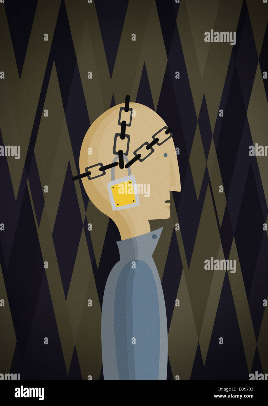 Prisoner chained hi-res stock photography and images - Alamy