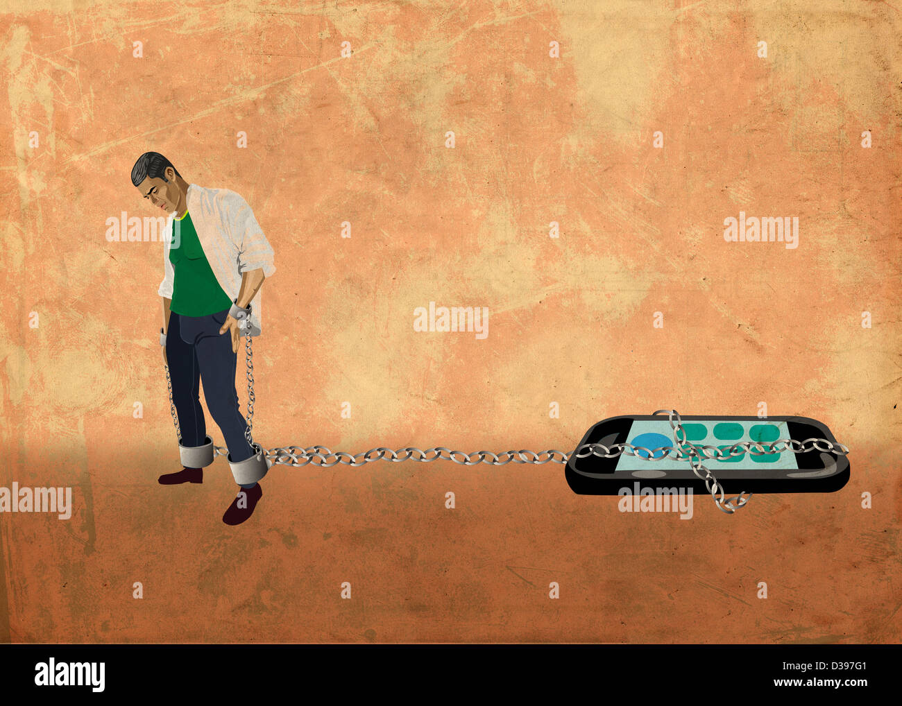 Chained Man High Resolution Stock Photography and Images - Alamy