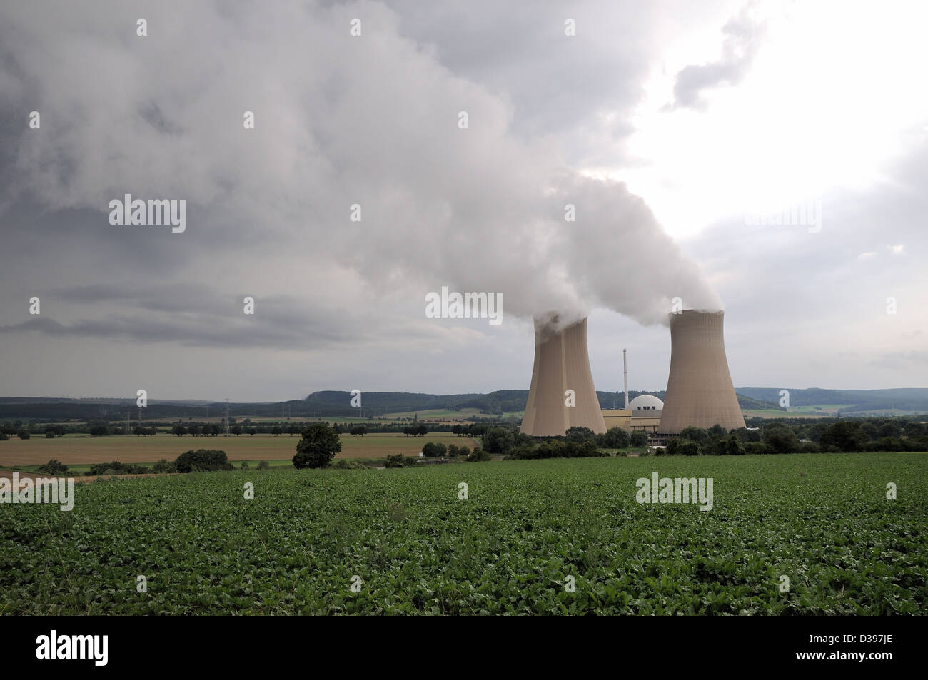 Emmerthal, Germany, the Grohnde Stock Photo - Alamy