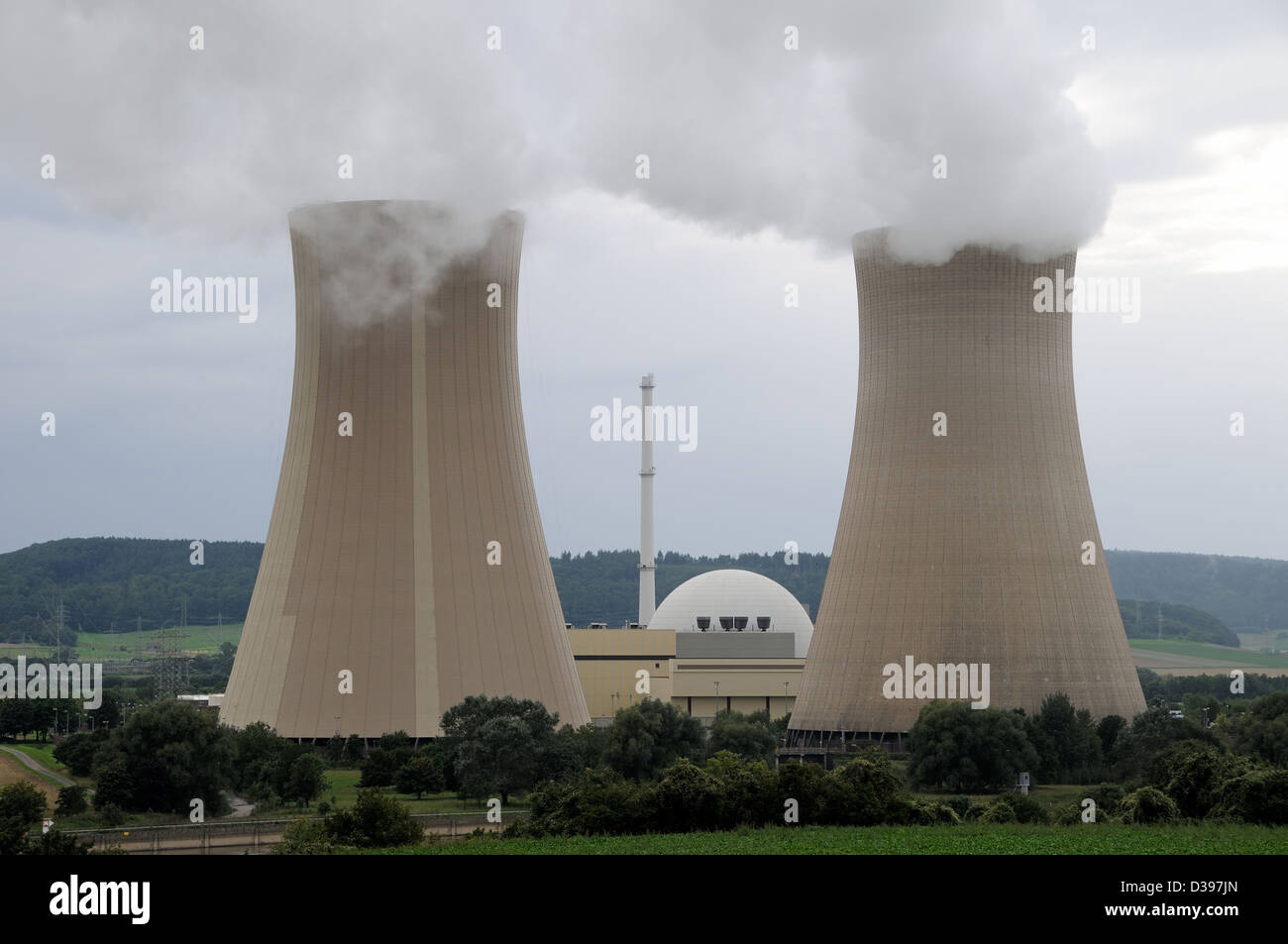Emmerthal, Germany, the Grohnde Stock Photo - Alamy