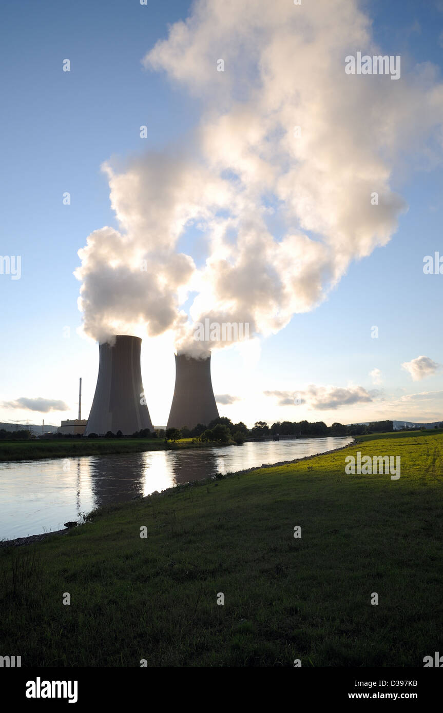 Emmerthal, Germany, the Grohnde Stock Photo - Alamy