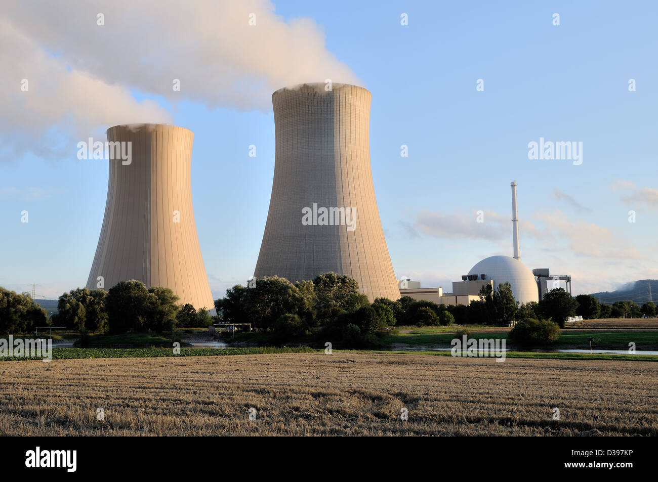 Emmerthal, Germany, the Grohnde Stock Photo - Alamy