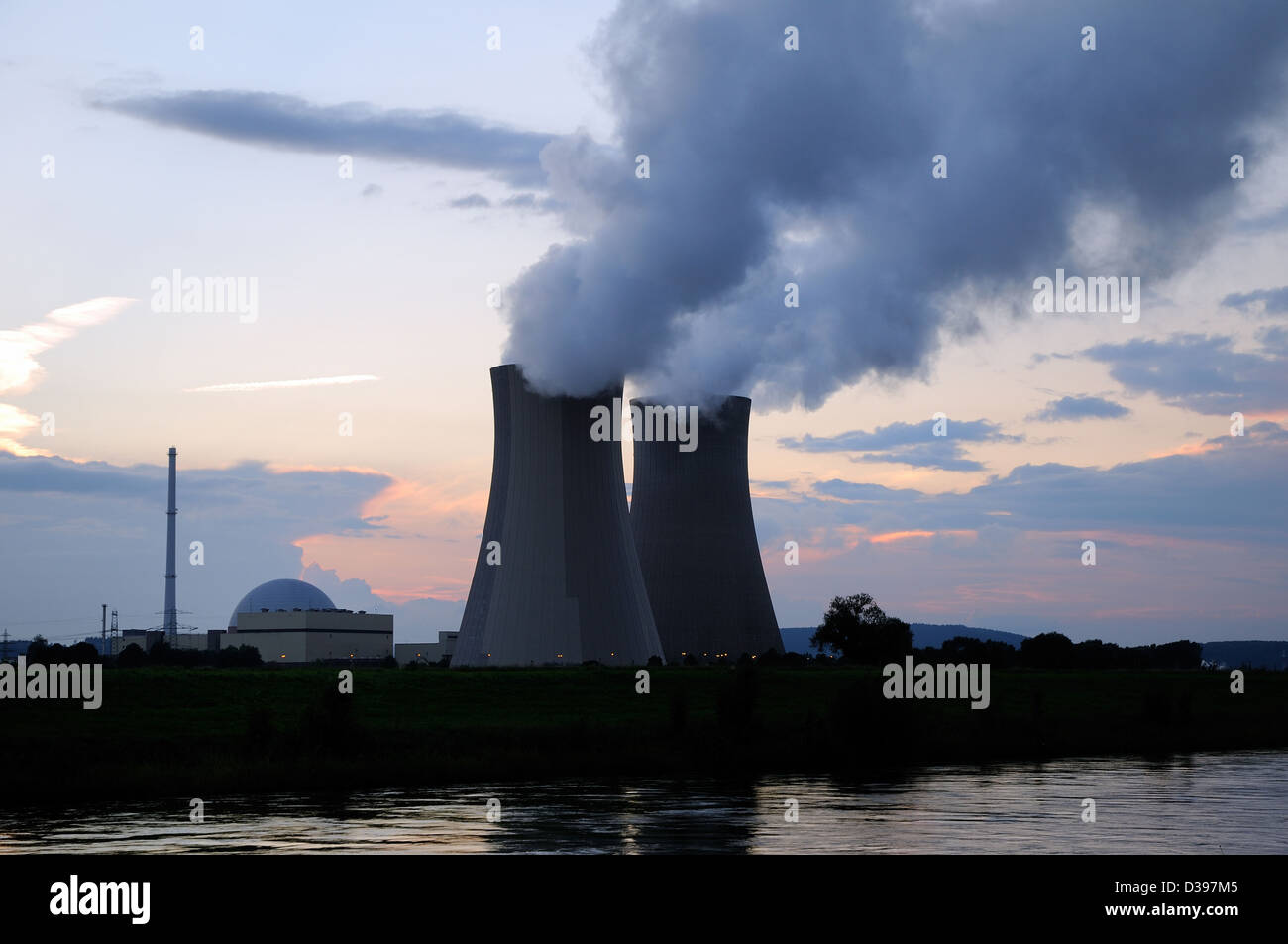 Emmerthal, Germany, the Grohnde Stock Photo - Alamy