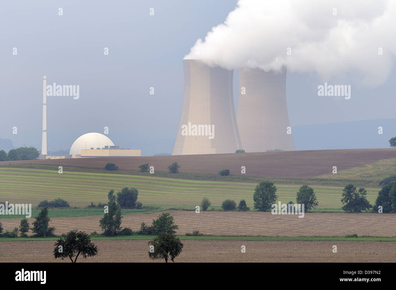 Emmerthal, Germany, the Grohnde Stock Photo - Alamy