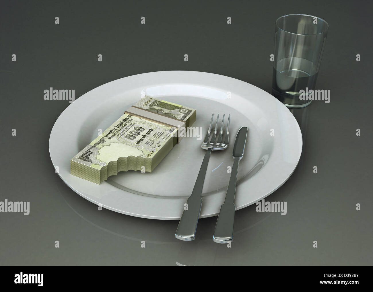 500 rupee note hi-res stock photography and images - Alamy