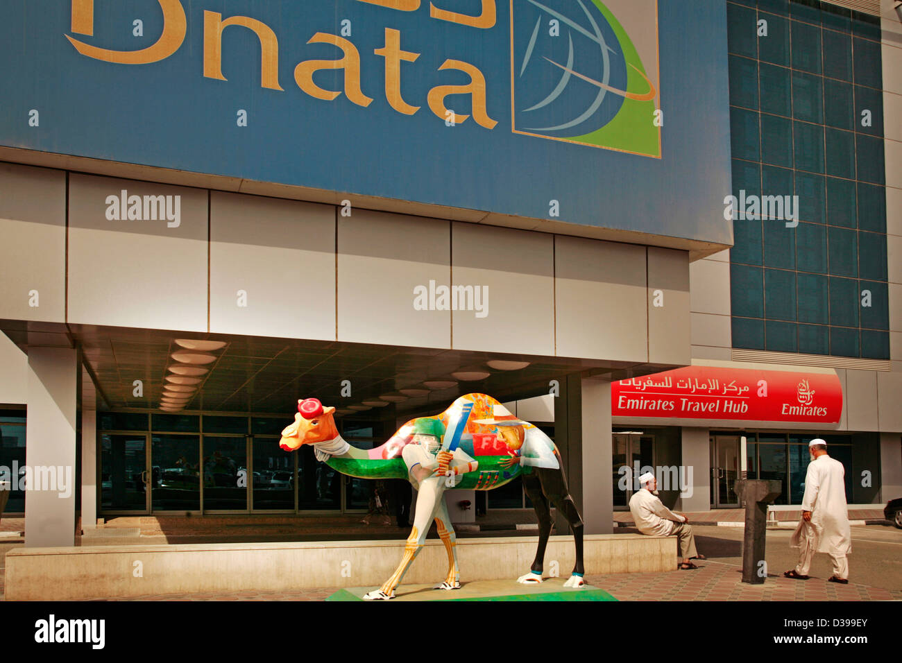 UAE Emirat of Dubai Dnata Airline Center Stock Photo - Alamy