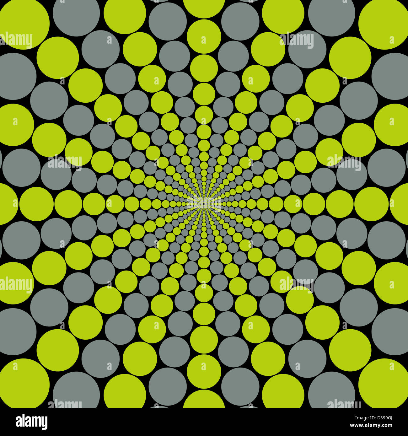 Grey and Green Circular Burst Stock Photo - Alamy