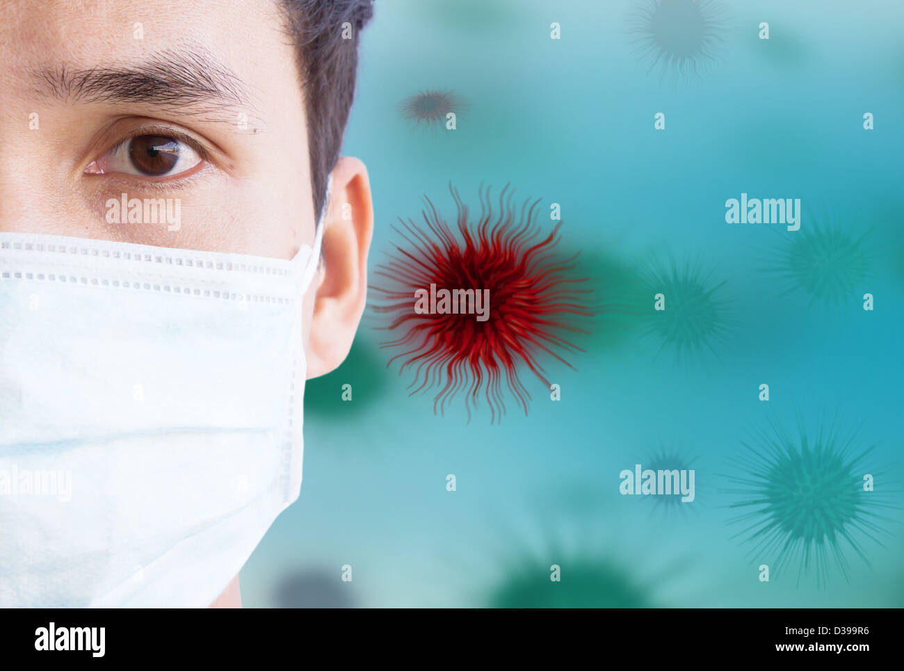 Virus man hi-res stock photography and images - Alamy