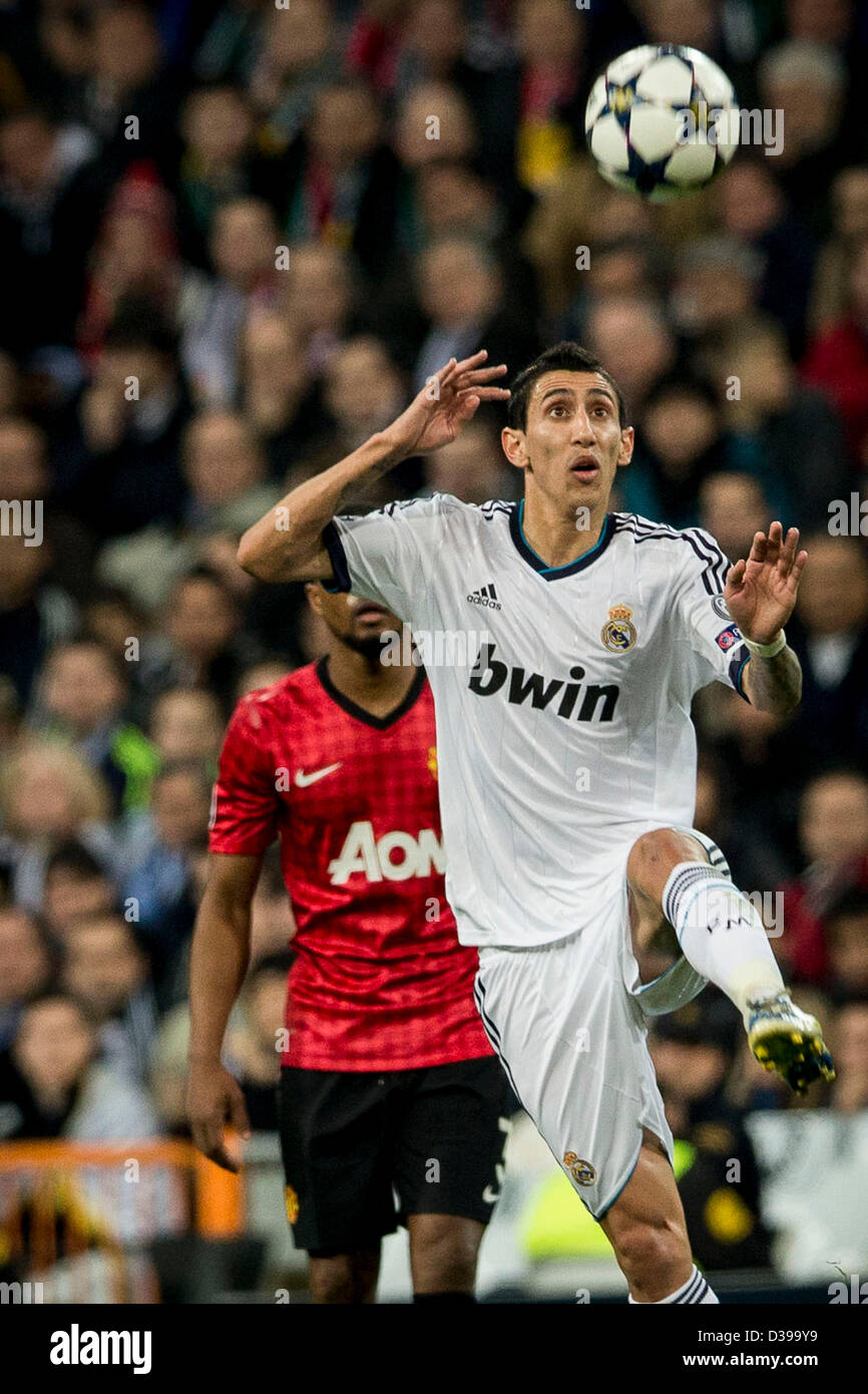 Angel di maria manchester united hi-res stock photography and images ...
