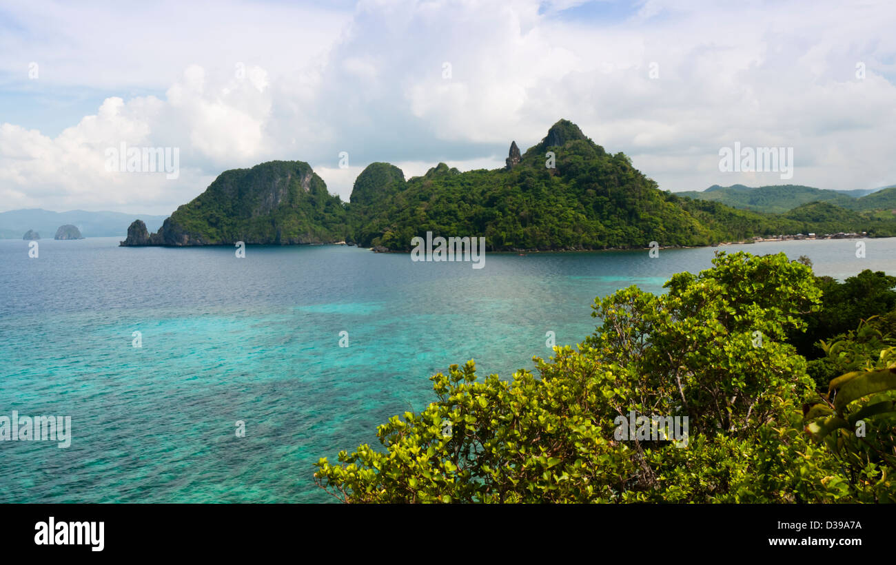 Landscape of tropical island, Palawan, Philippines Stock Photo - Alamy