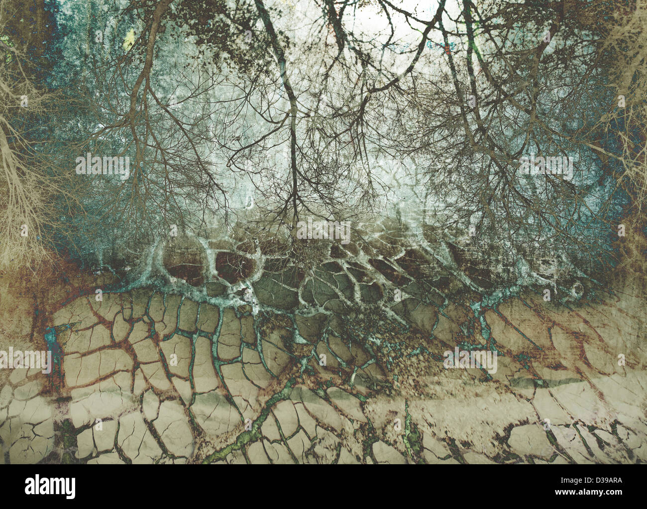 background with cracks Stock Photo - Alamy