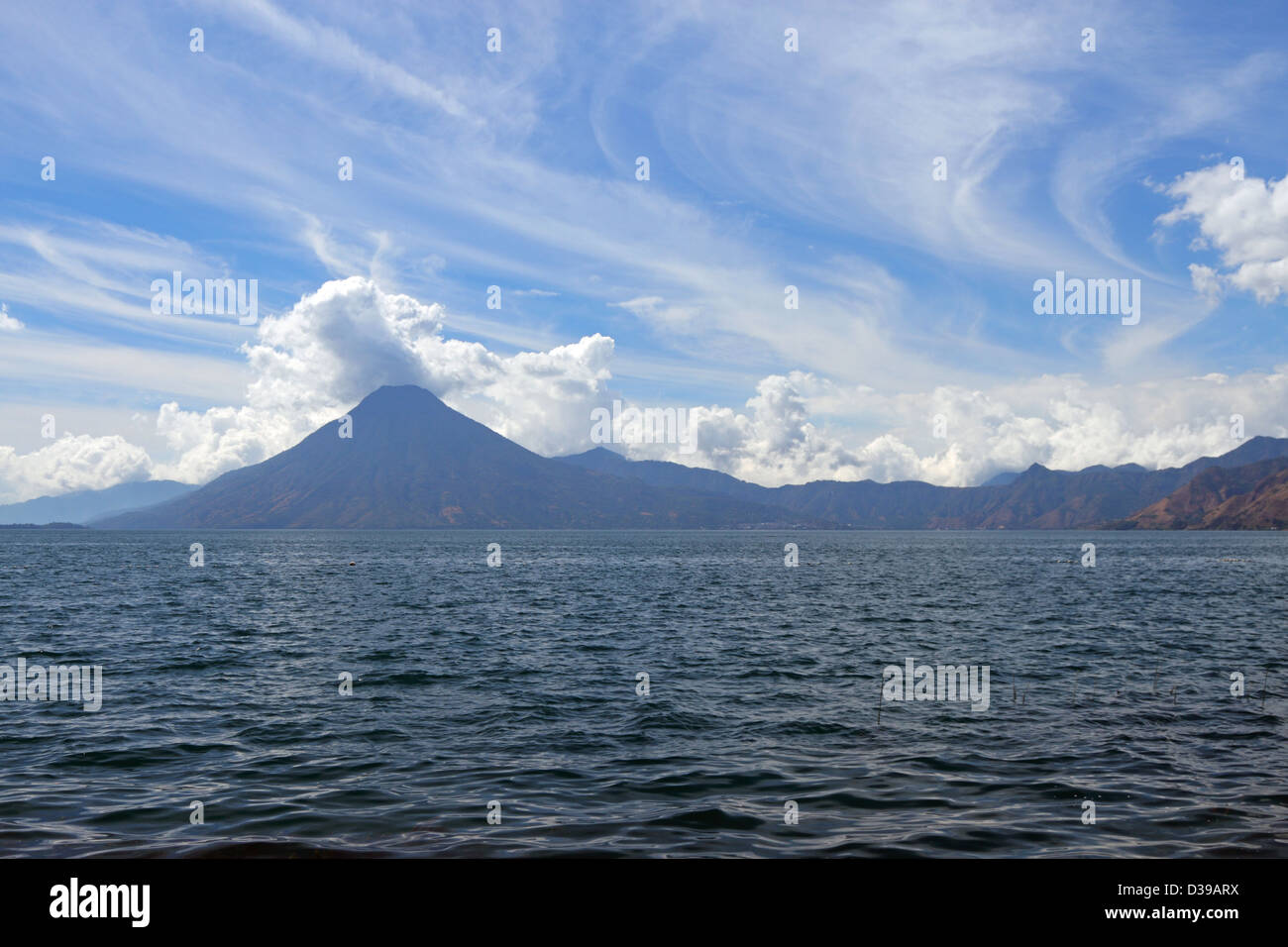 A view of Lake Atitlan, Guatemala Stock Photo - Alamy