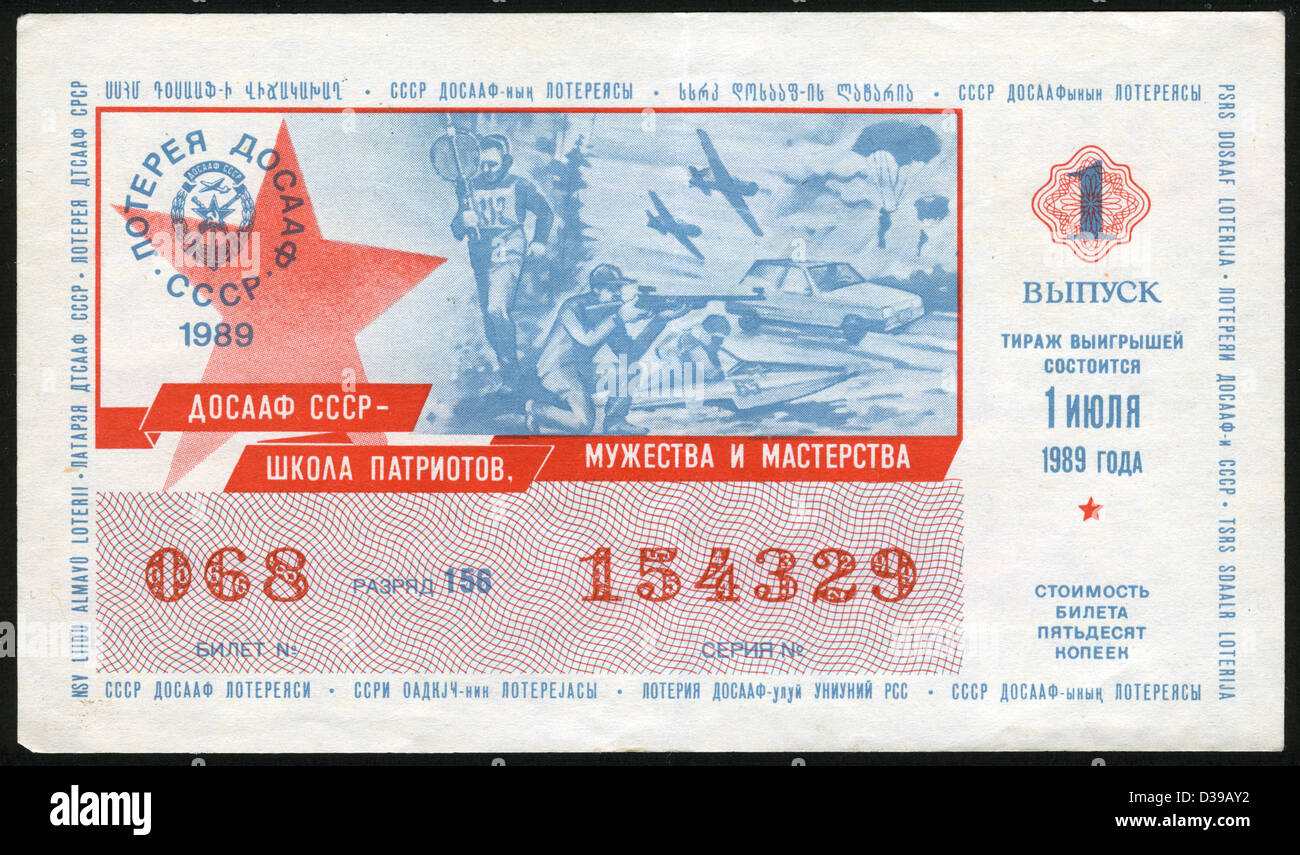 Lottery 1989 hi-res stock photography and images - Alamy