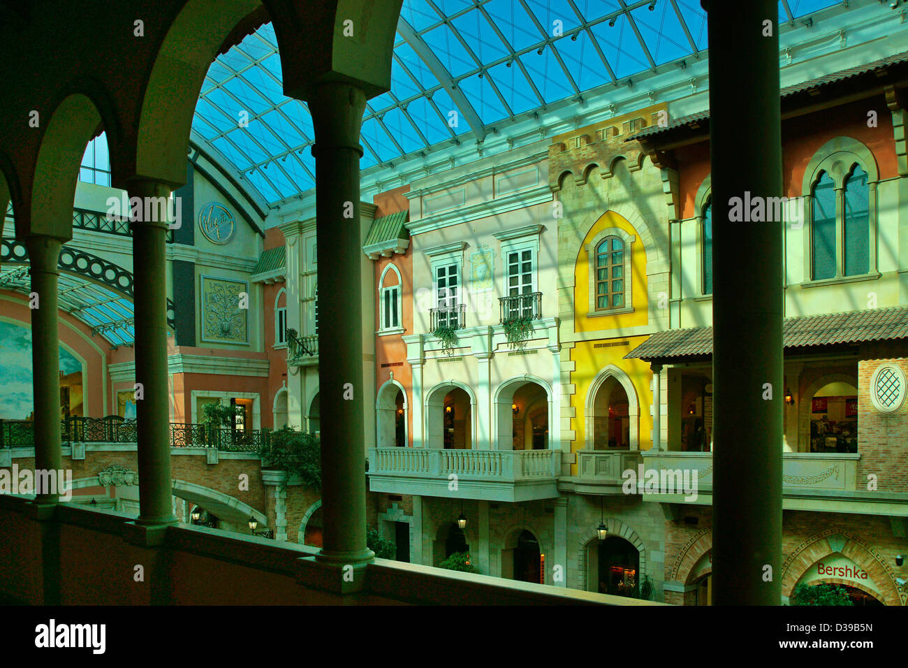 UAE Emirate of Dubai Mercato Mall at Jumeirah Stock Photo - Alamy