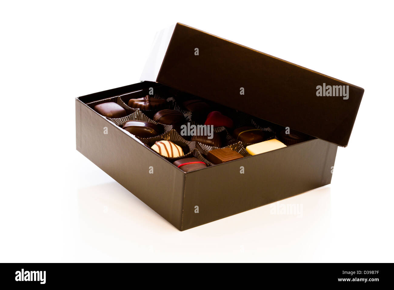Small round chocolates Cut Out Stock Images & Pictures - Alamy