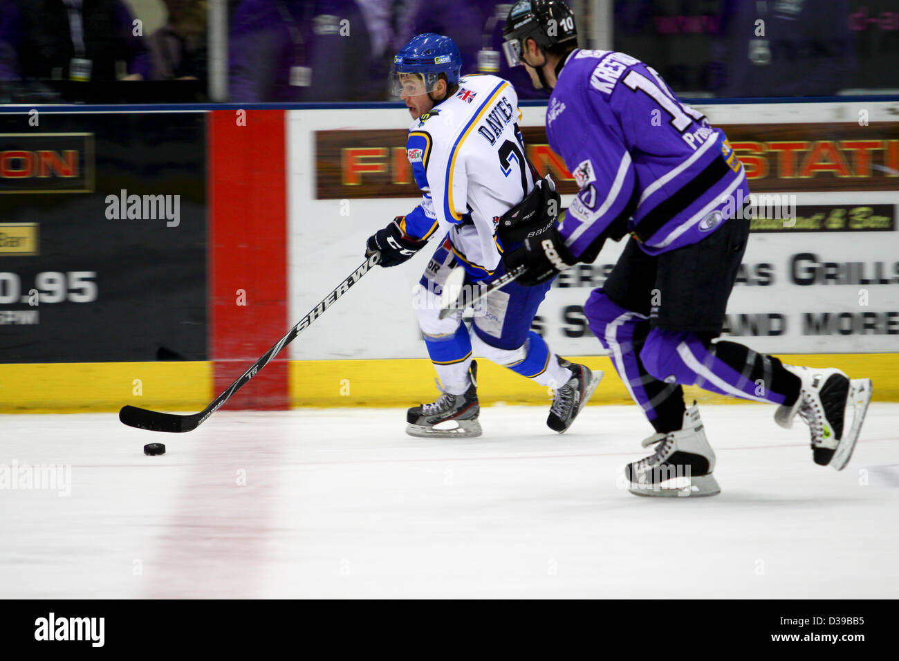 Glasgow, Scotland, UK. 13th February 2013. Elite Ice Hockey League ...