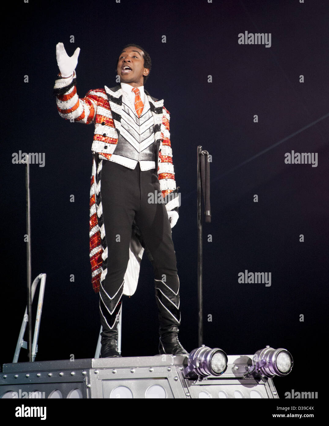 Philadelphia, Pennsylvania, USA. 13th February 2013. Ringmaster, ANDRE ...