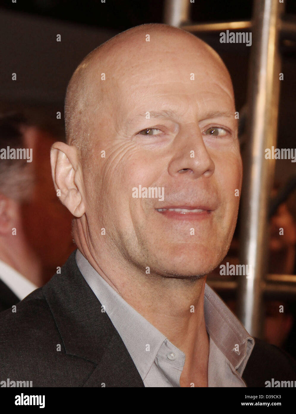New York, USA. 13th February 2013. Actor BRUCE WILLIS attends the New ...