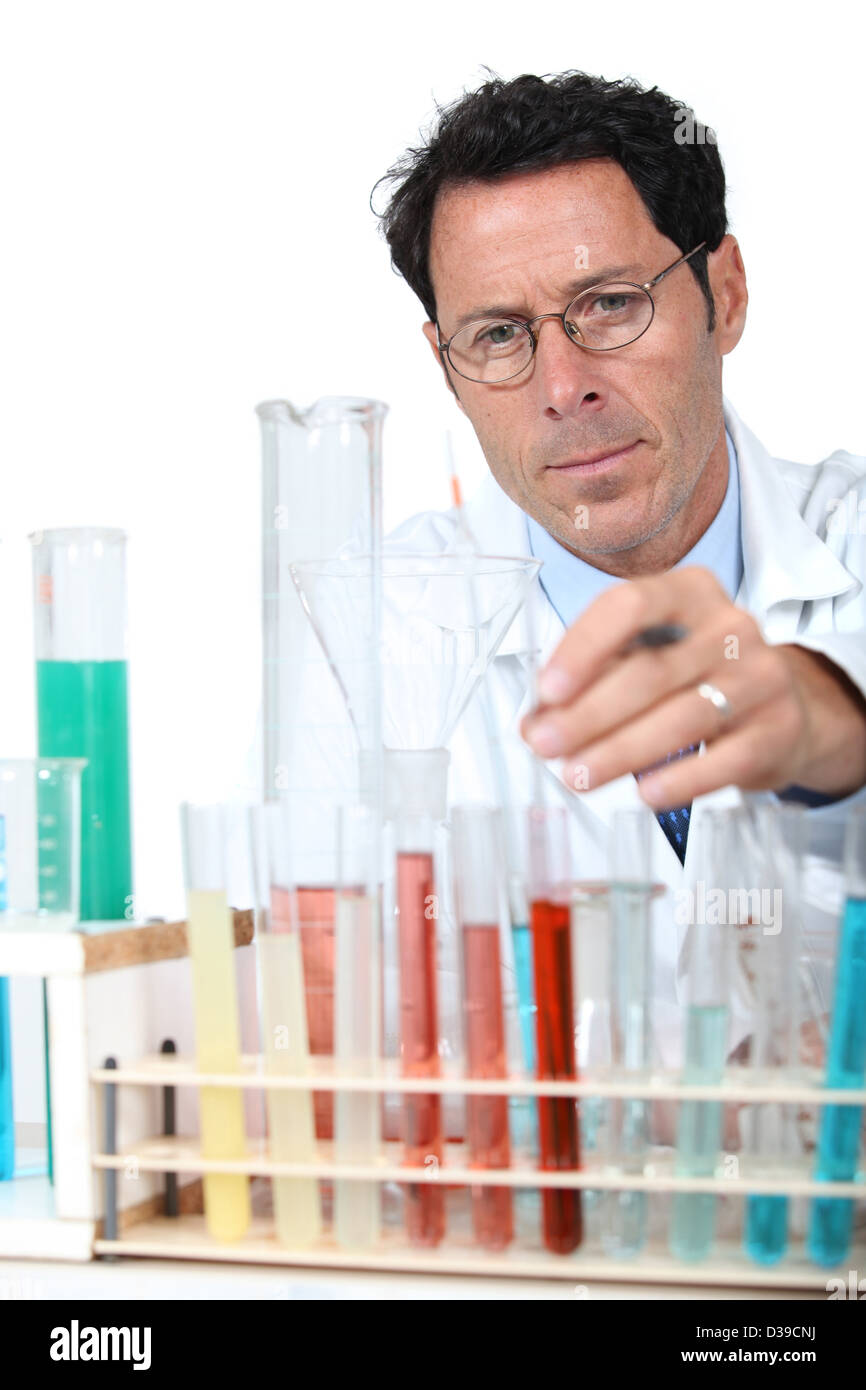 Ph test man hi-res stock photography and images - Alamy