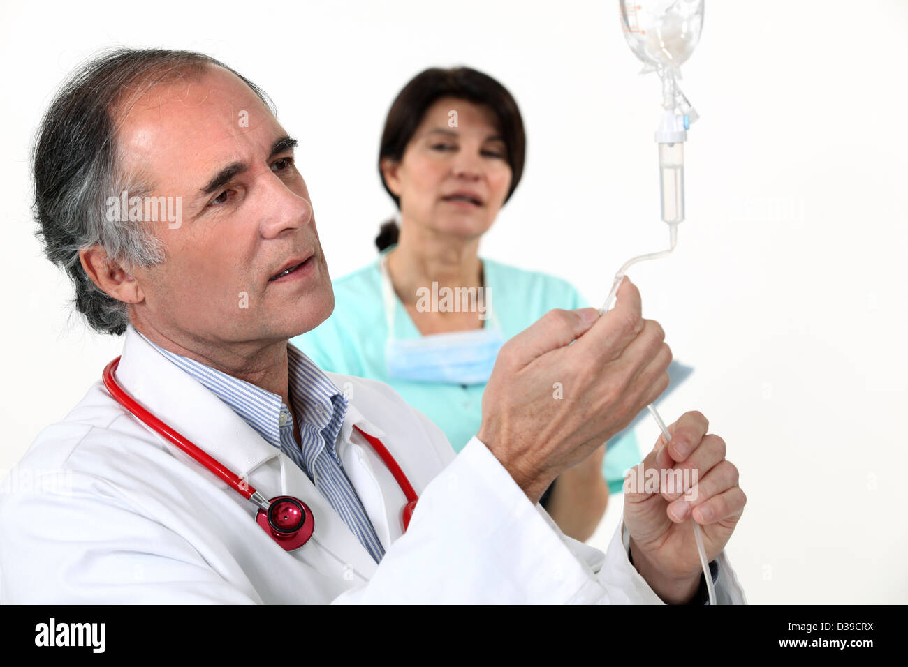 Woman hospital drip back hi-res stock photography and images - Alamy