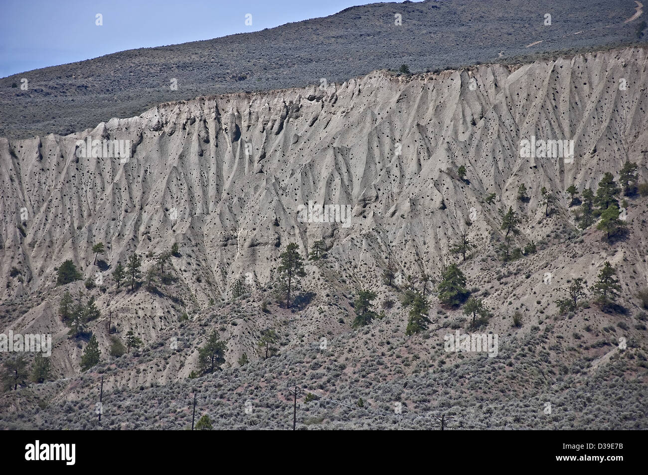 landscape is sandstone cliffs in a desert, dry climate. Located in ...