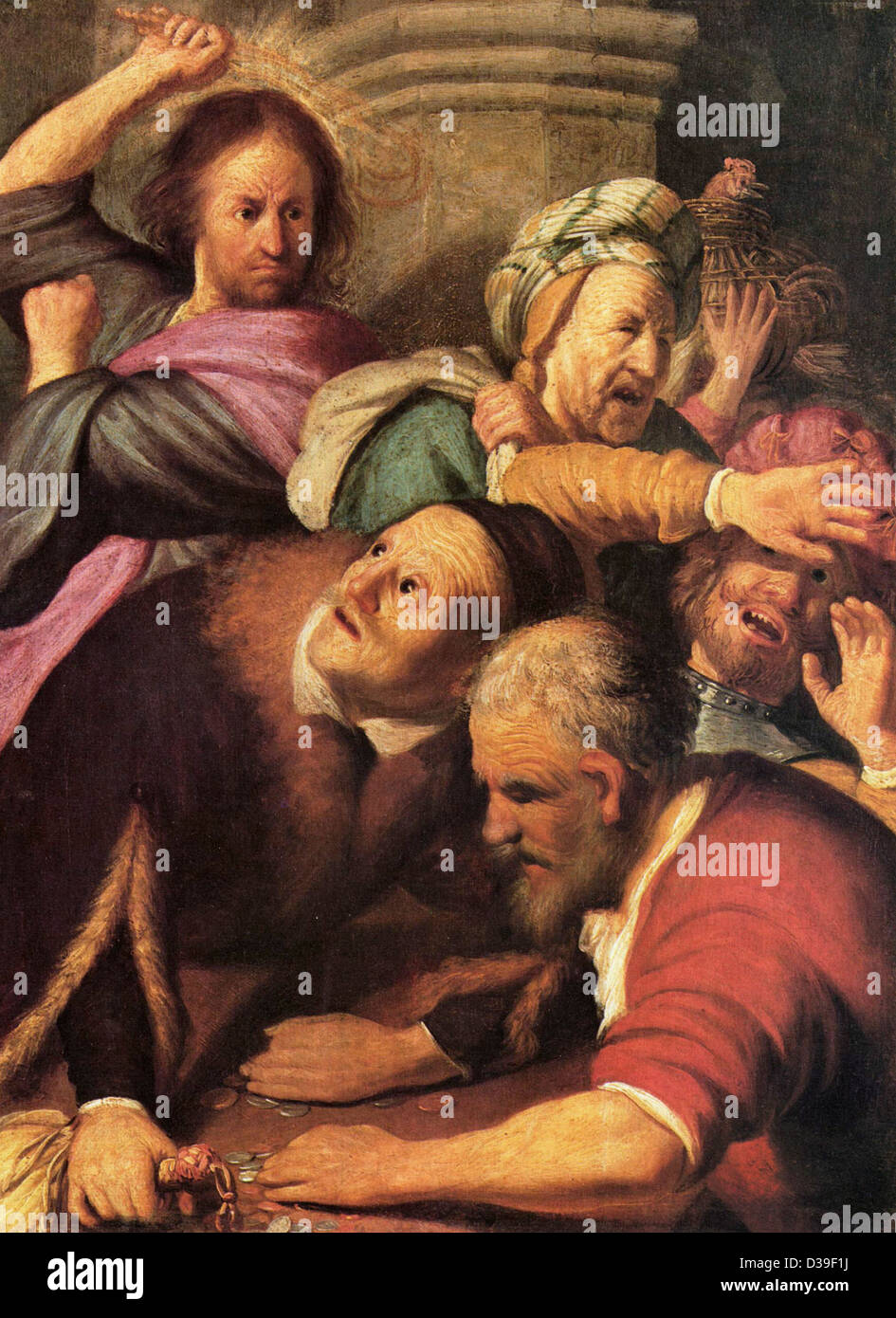 Christ Driving The Money Changers From The Temple El Greco