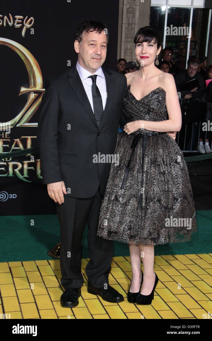 Los Angeles, California, USA. 13th February 2013. Gillian Raimi, Sam ...