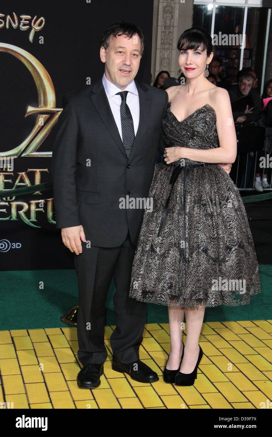 Los Angeles, California, USA. 13th February 2013. Gillian Raimi, Sam ...