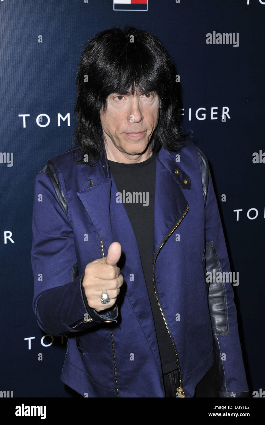 Los Angeles, California, USA. Mark Ramone attending Tommy Hilfiger West ...