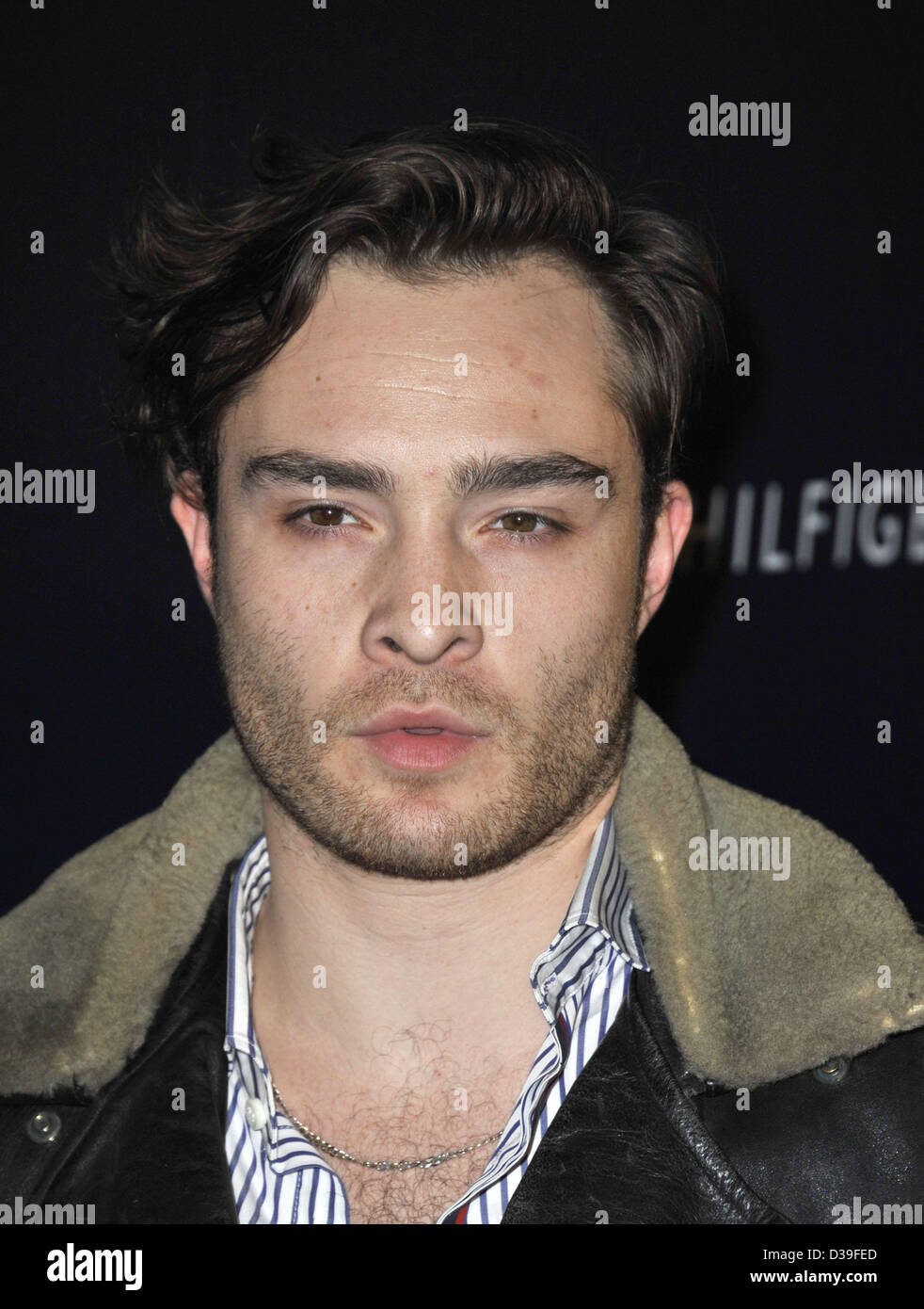 Los Angeles, California, USA. Ed Westwick attending Tommy Hilfiger West ...