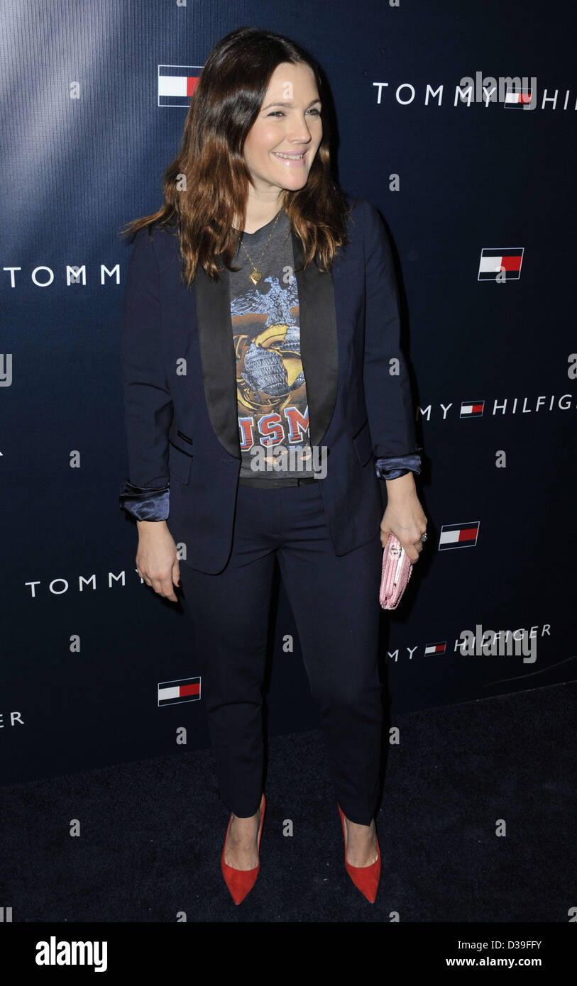 Los Angeles, California, USA. Drew Berrymore attending Tommy Hilfiger ...