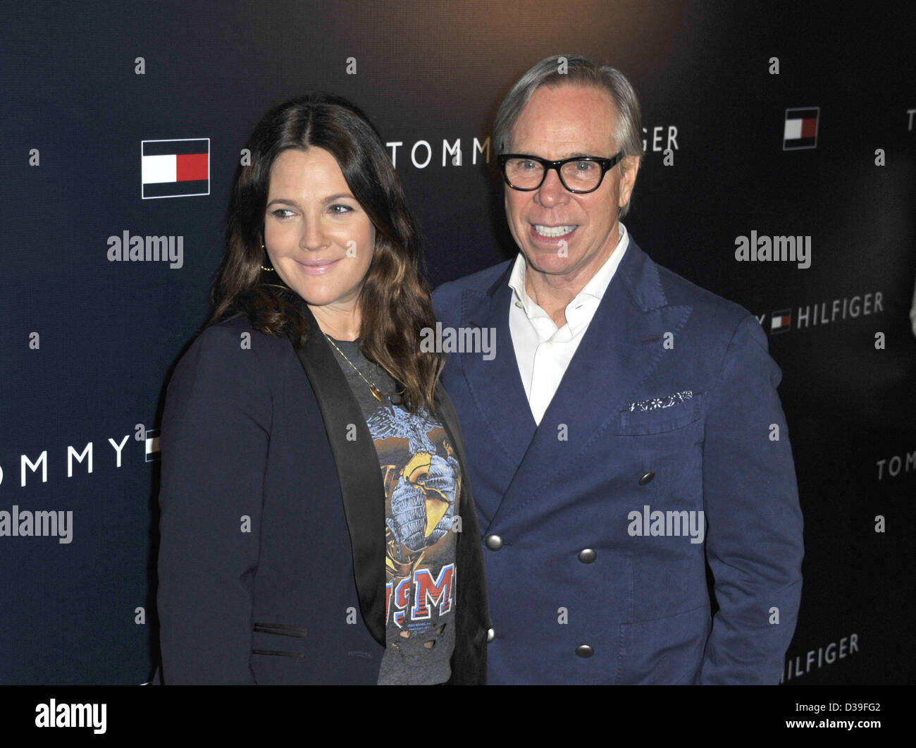 Los Angeles, California, USA. Drew Berrymore,Tommy Hilfiger attending ...