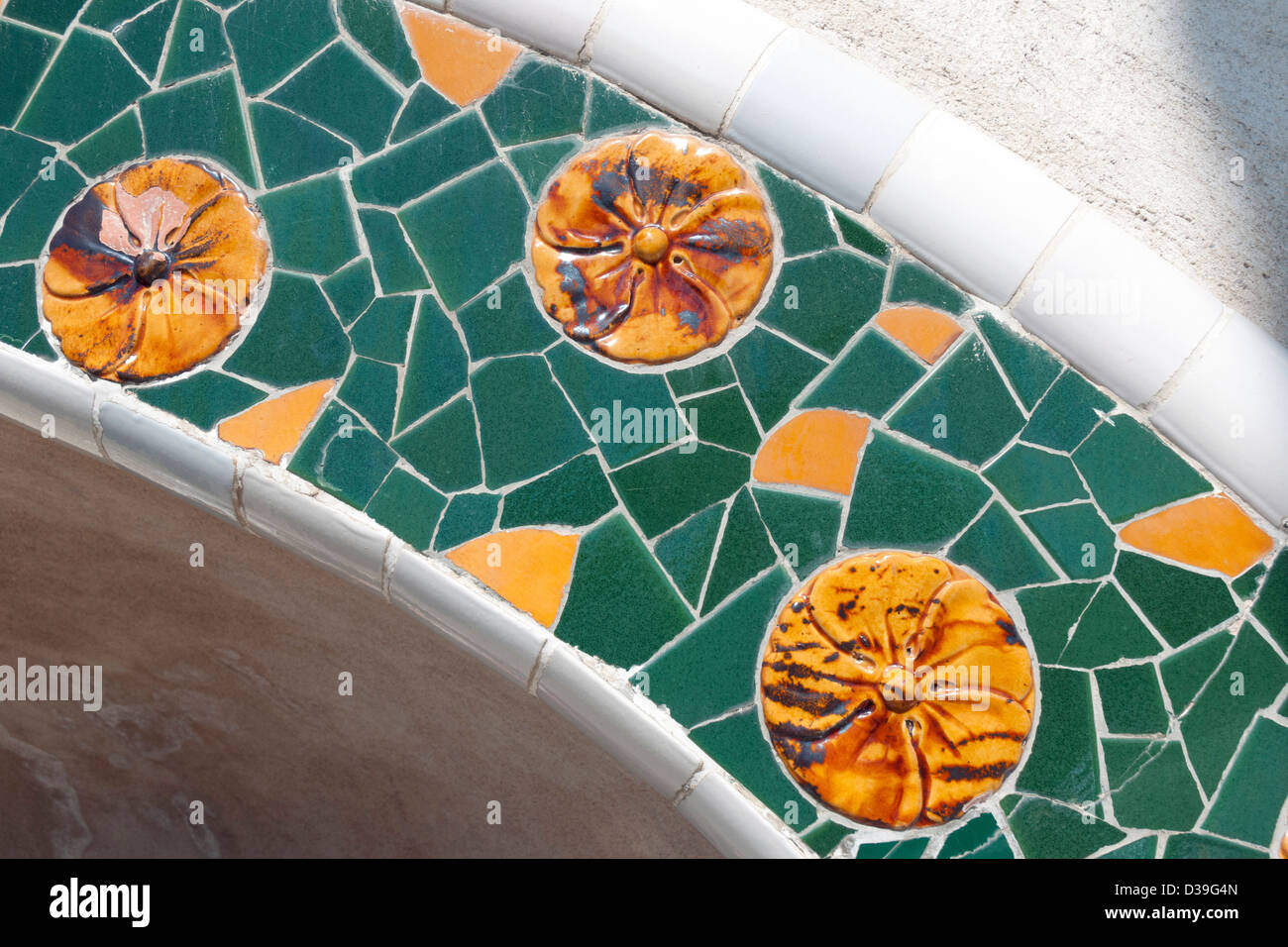 Tile mosaic fragment hi-res stock photography and images - Alamy
