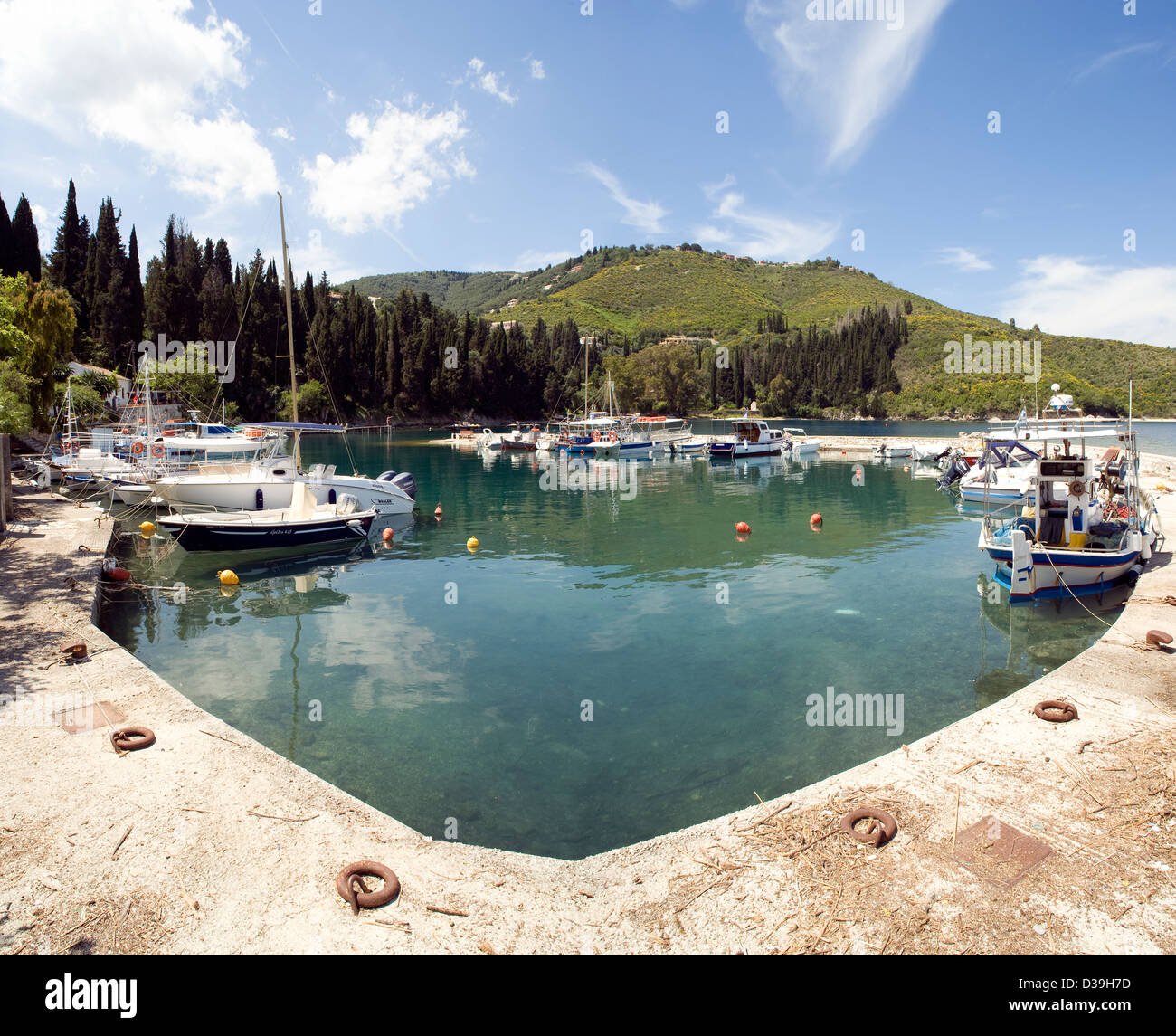 Kouloura, North East Coast, Corfu, Greece Stock Photo - Alamy