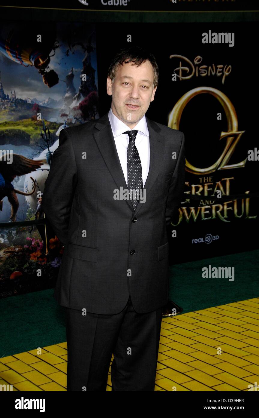 Los Angeles, California, USA. 13th February 2013. Sam Raimi at arrivals ...