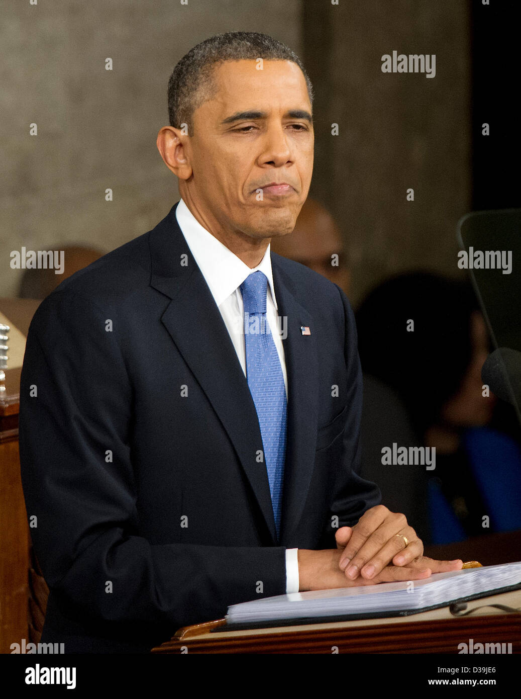 United States President Barack Obama delivers his State of the Union ...
