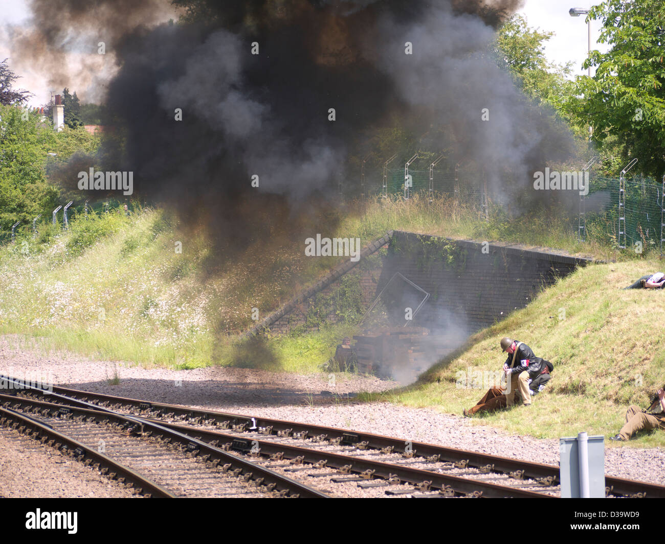 German world war steam locomotive hi-res stock photography and images ...