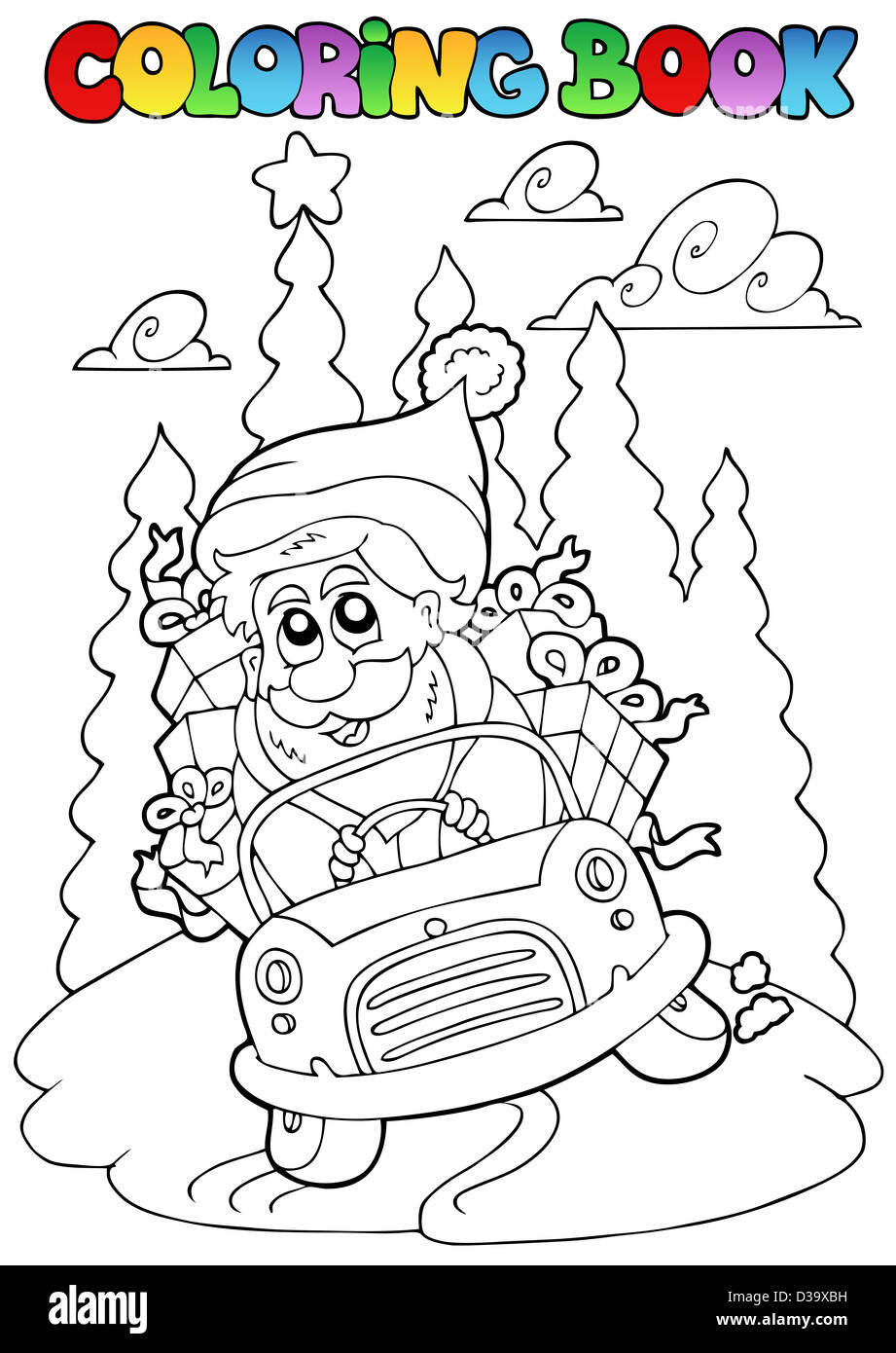 Coloring Book Christmas Topic 5 Thematic Illustration Stock Photo Alamy coloring-book-christmas-topic-5-thematic-illustration-stock-photo-alamy