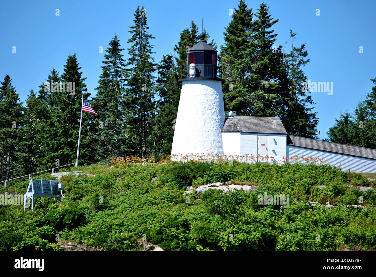 Boothbay lighthouses hi-res stock photography and images - Alamy