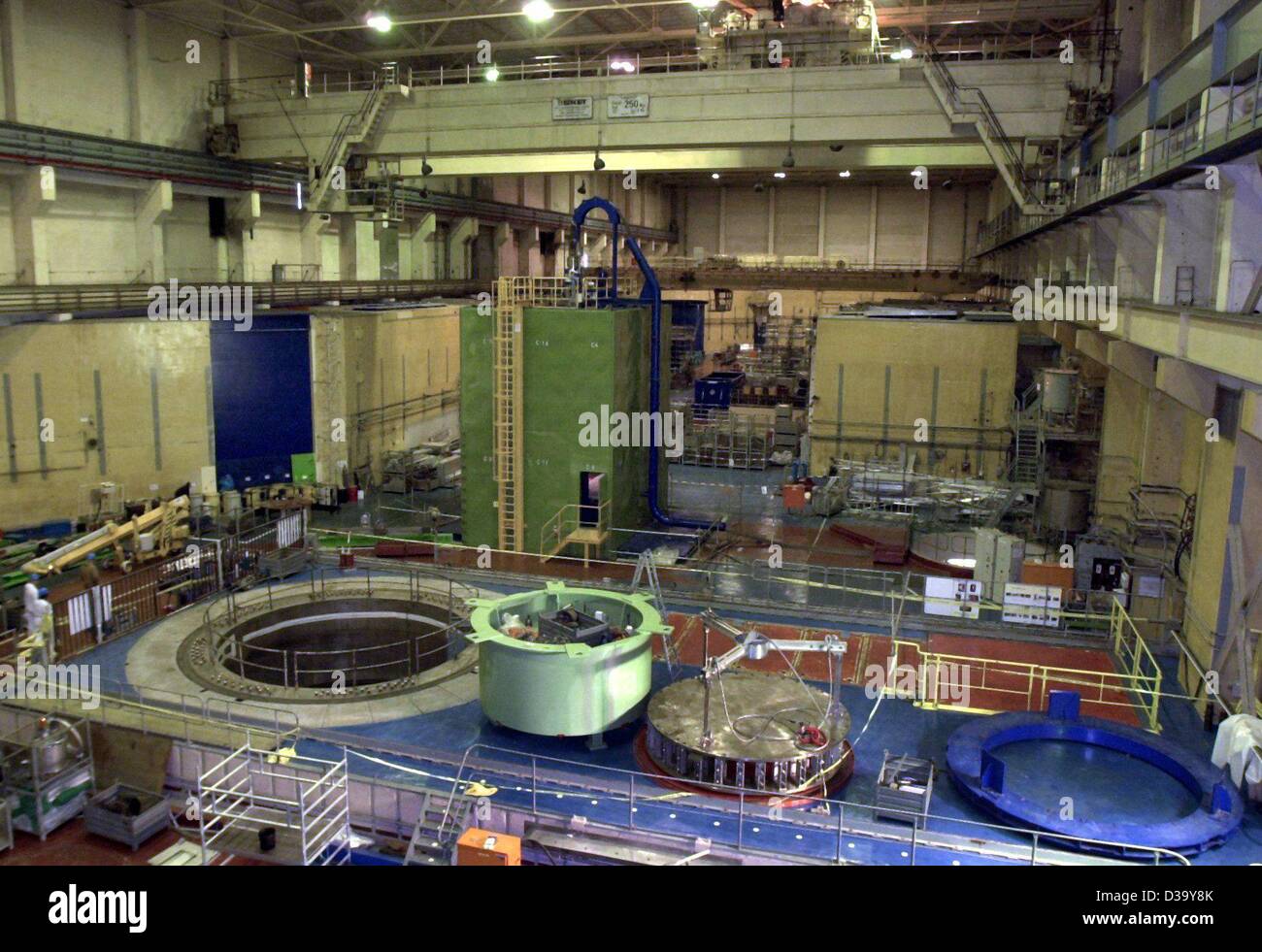 Interior view nuclear power plant hi-res stock photography and images ...