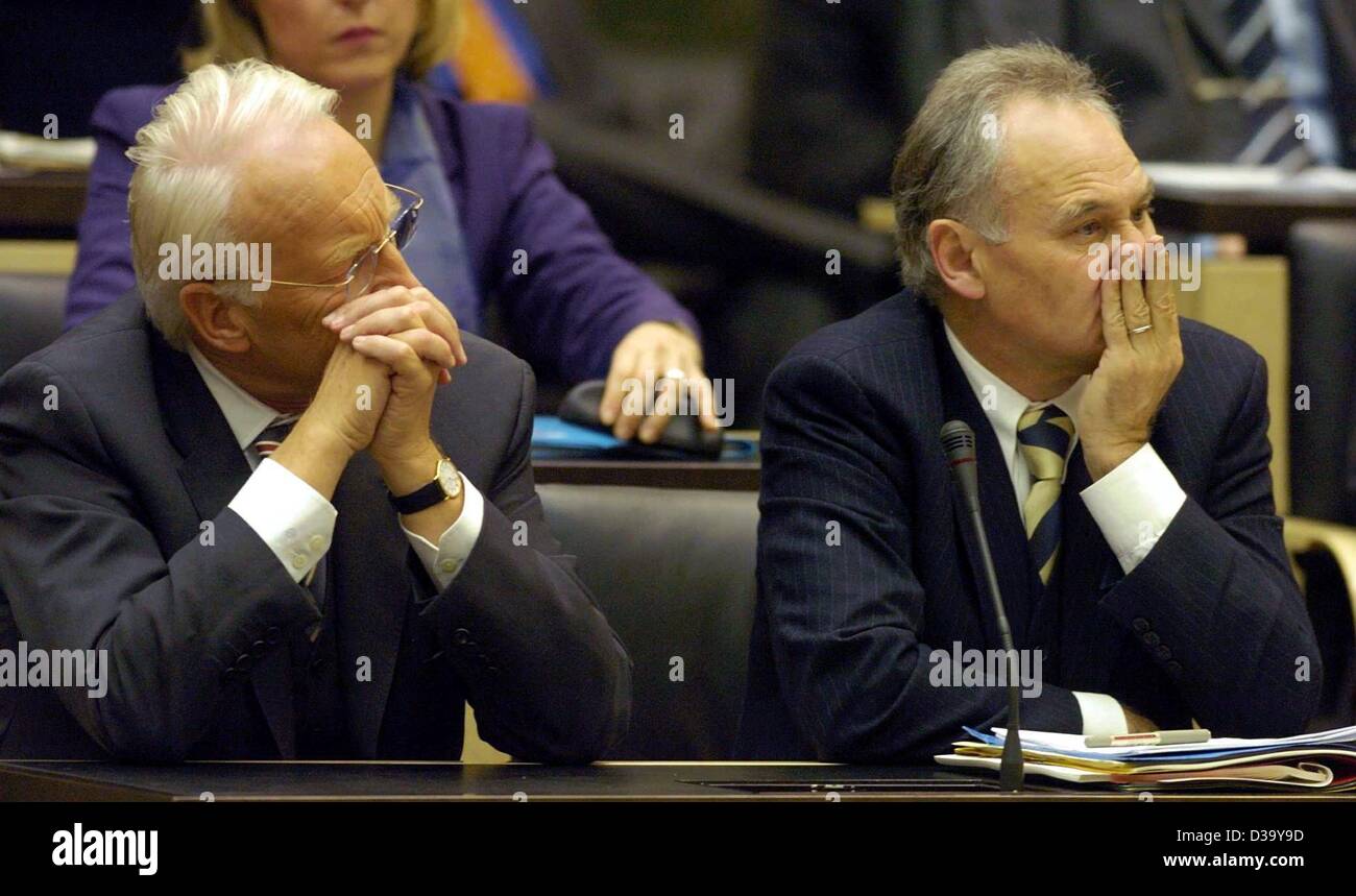 Erwin huber and edmund stoiber hi-res stock photography and images - Alamy